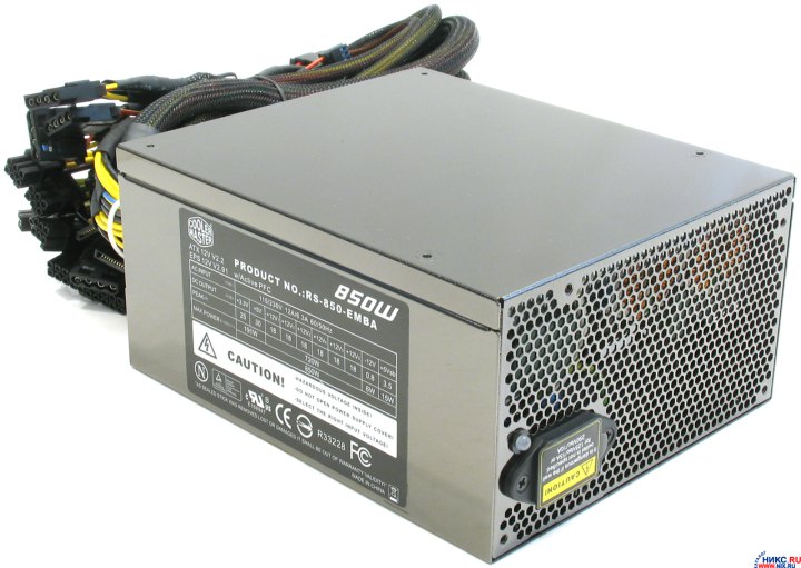Блок питания Cooler Master Real Power Pro RS-850-EMBA 850 Вт - купить ...