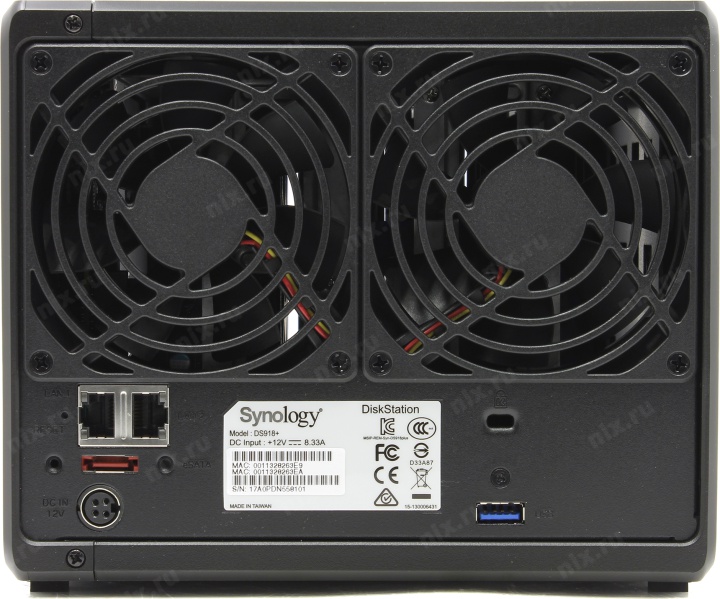 NAS Synology DS918+ без дисков - купить, сравнить цены и характеристики