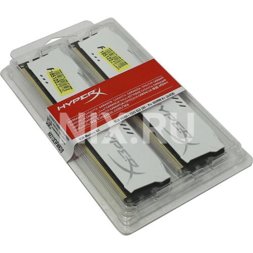 Модуль памяти Kingston Hyperx Fury Ddr3 2x 4 Гб — купить цена и